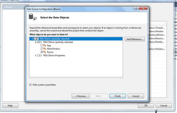 RDLC Report Using WPF And C#